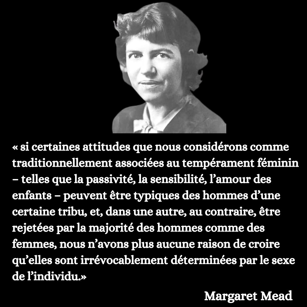 Margaret Mead et le genre - Apprendre la philosophie
